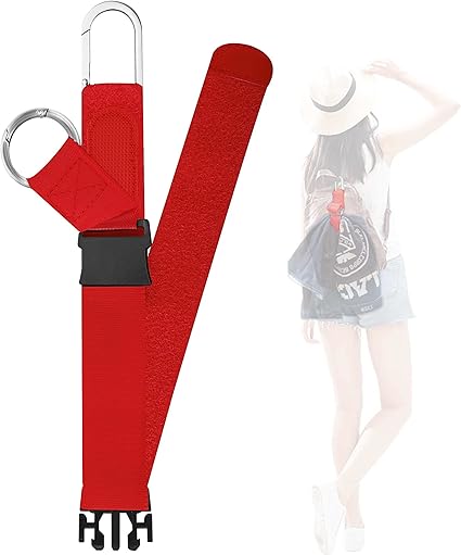 Amazon.com | Elastic Velcro Jacket Gripper with D-Ring Hook and Buckle ...
