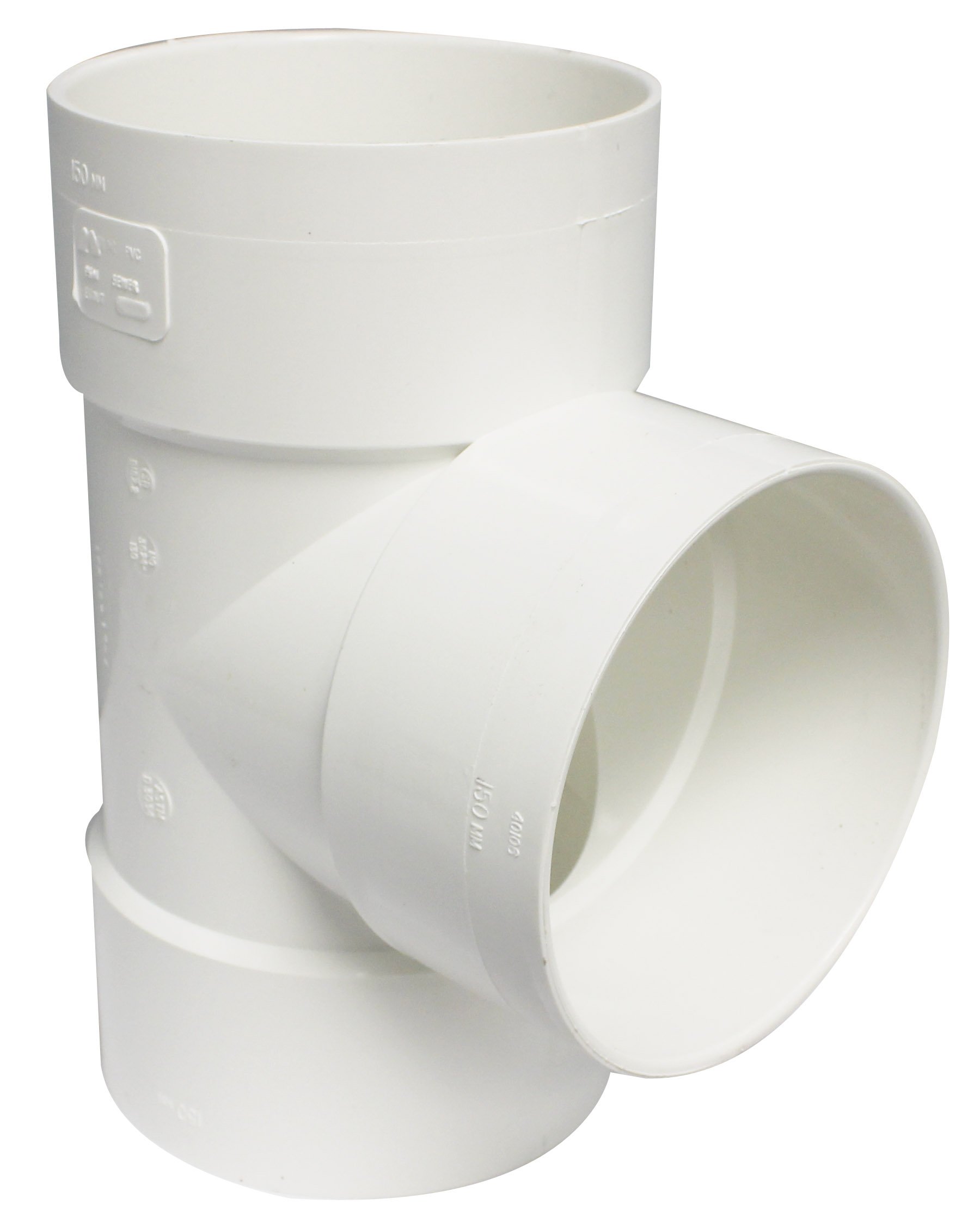 Amazon.com: Canplas 414106BC PVC Sew 6 S Tee : Industrial & Scientific