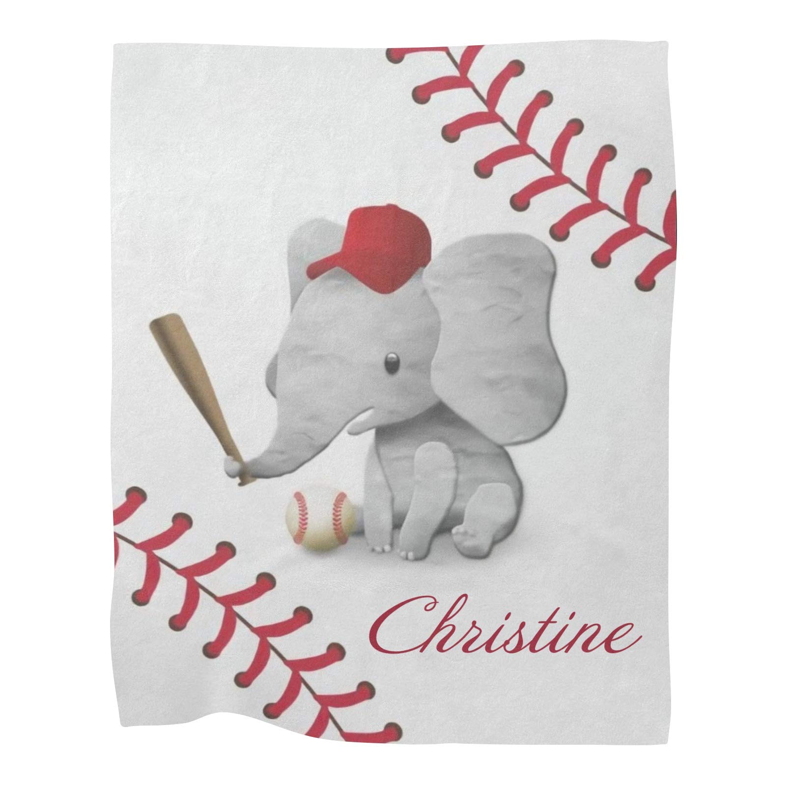 Elephant Playing Baseball