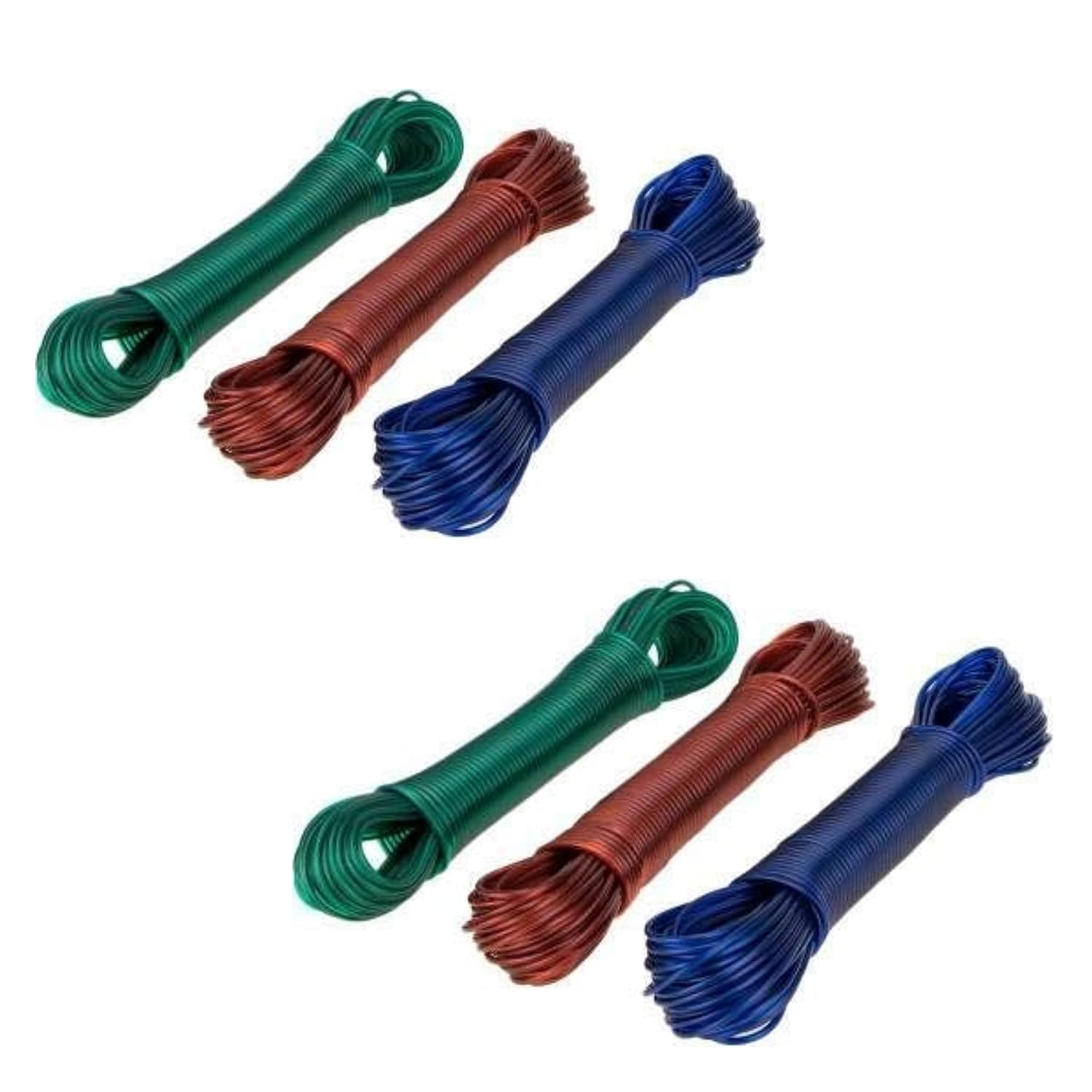 DROPWARE 10 Meter PVC Coated Steel Anti-Rust Wire Rope for Drying ...