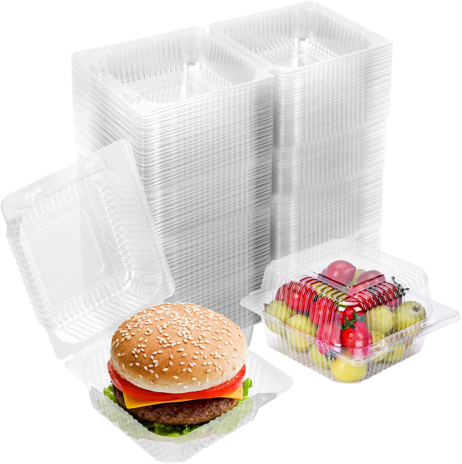 Amazon.com: JarThenaAMCS 500 Count 5 x 5 inch Plastic Take Out ...