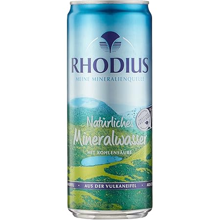 Rhodius Mineralwasser, 24er Pack, EINWEG (24 x 330 ml) : Amazon.de ...