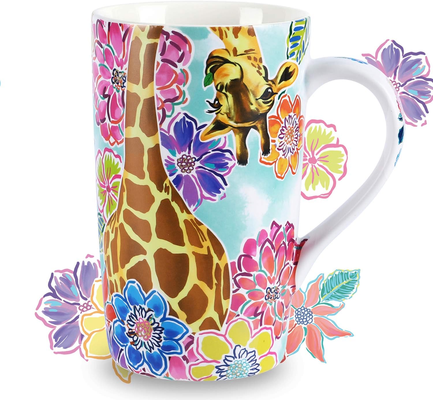 Amazon.com: Q.PaddyShops Giraffe Gift, Giraffe Mug, Funny Giraffe Gifts ...