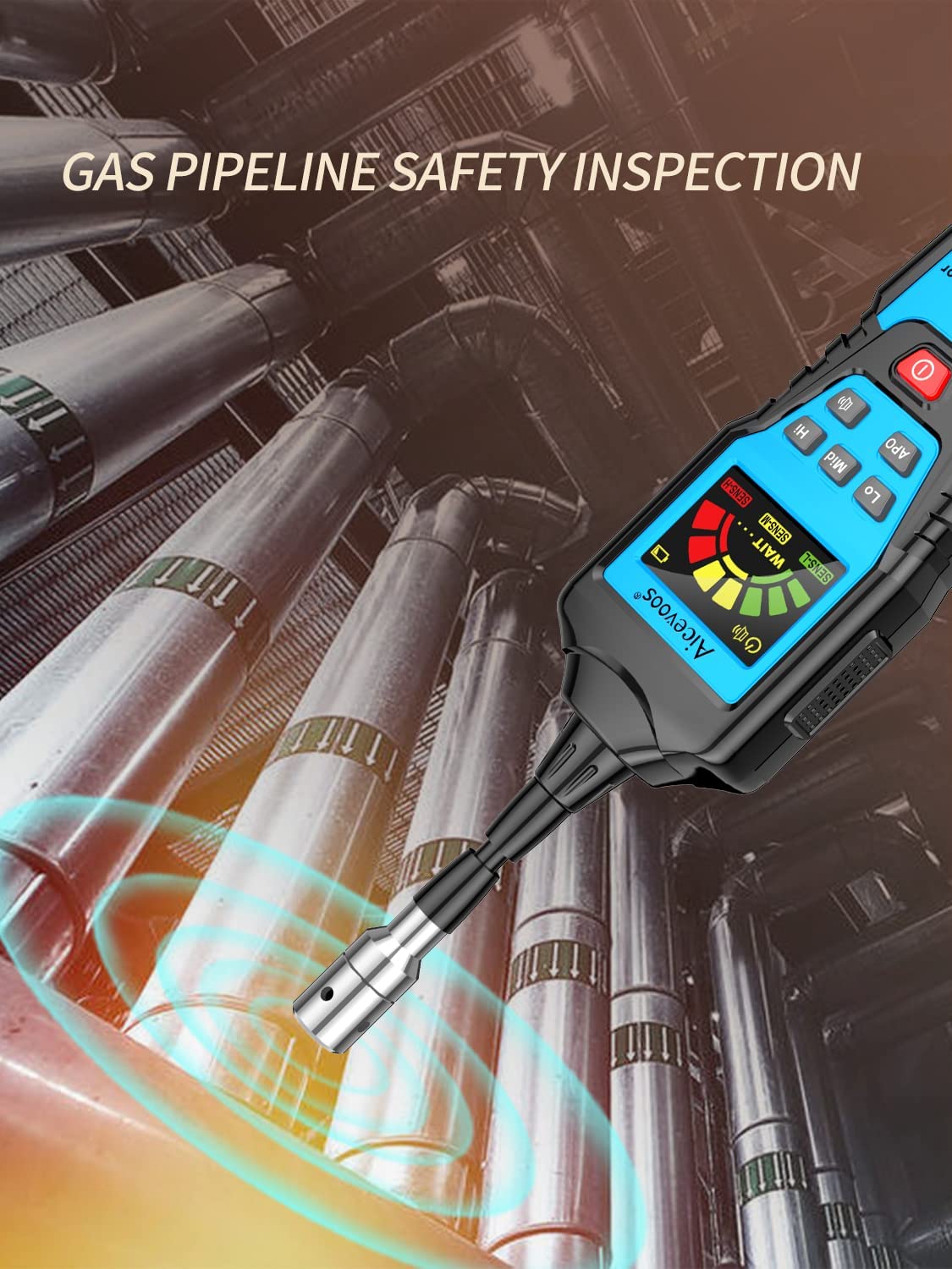 Snapklik.com : F4 Gas Leak Detector, Natural Gas Leak Detector ...
