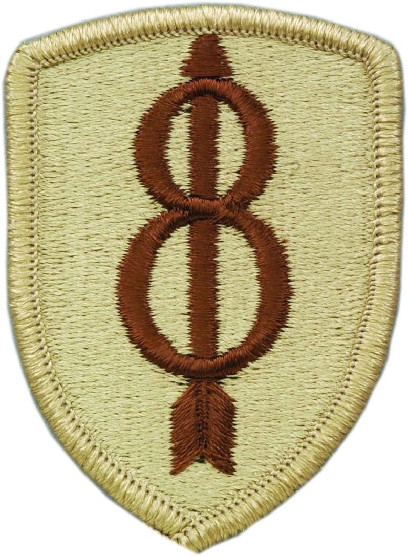 Amazon.com: 8th Infantry Division Patch (Desert) : Clothing, Shoes ...