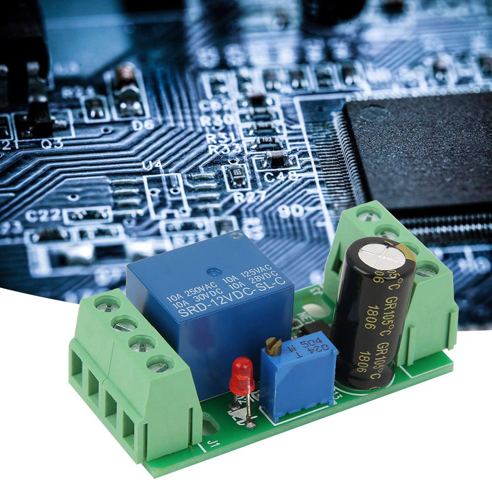 Buy Delay Connect Module, Adjustable Time Delay Relay Elliptical Design ...