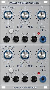 Amazon.com: Tiptop Audio Tiptop Audio 257t Dual Control Voltage Processor Eurorack Module ...
