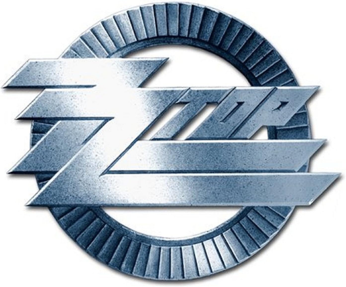 Amazon.com: Zz Top Pin Badge Circle Band Logo Official Metal Size One ...