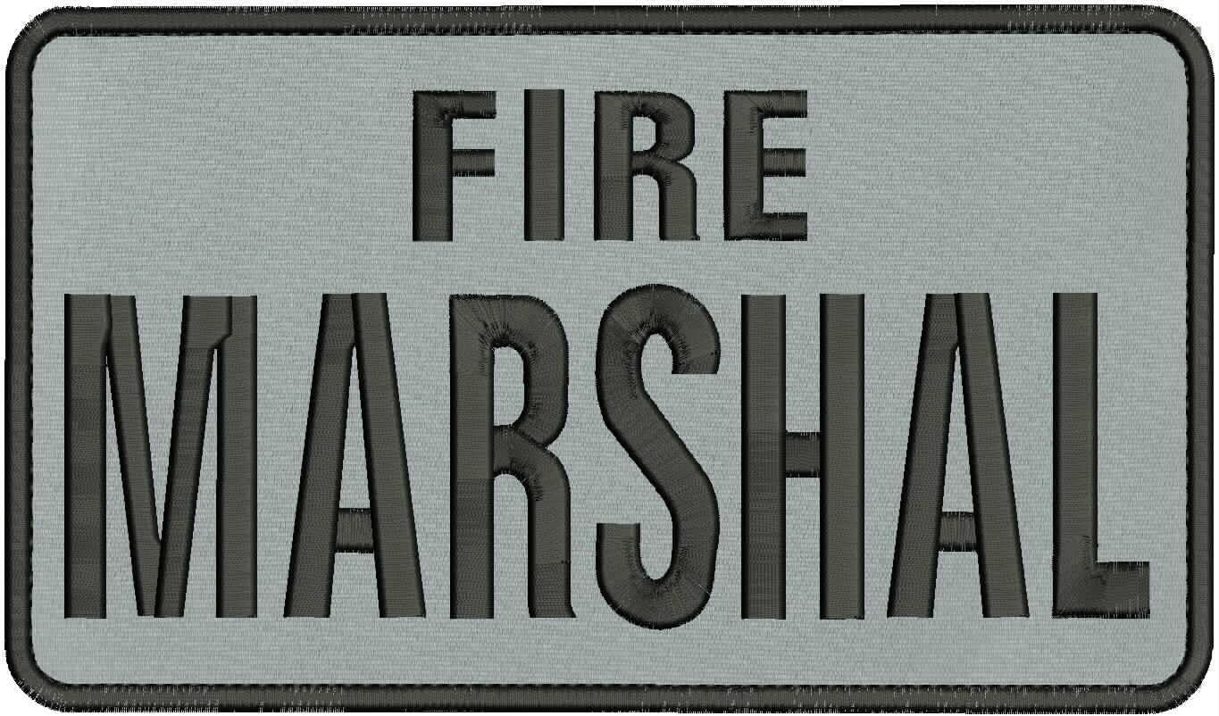 Amazon.com: Special Patch for Velcro for Fire Marshal Embroidey Patch ...