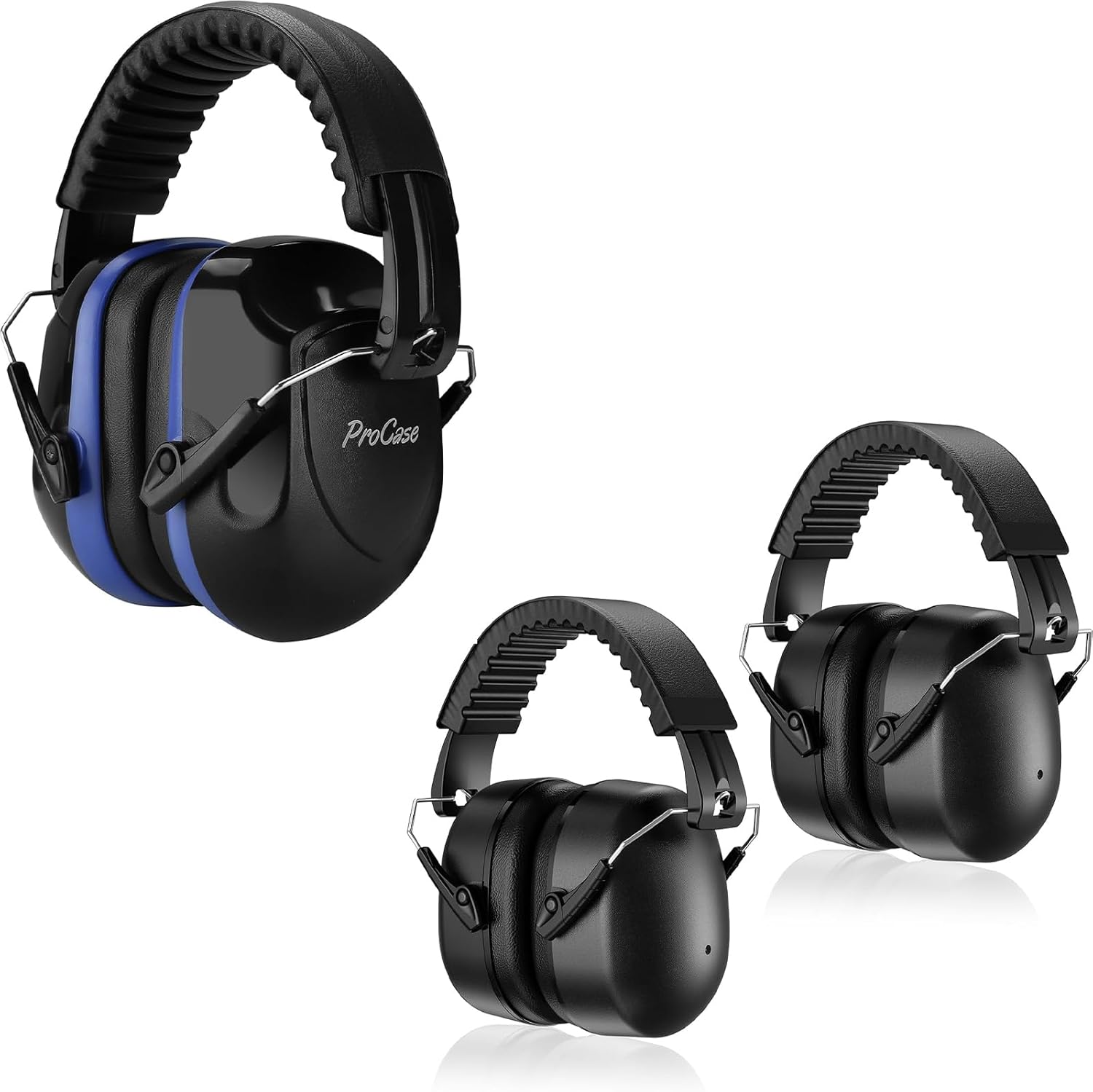 ProCase Noise Reduction Ear Muffs Bundle 2 Pack, Noise Cancelling ...