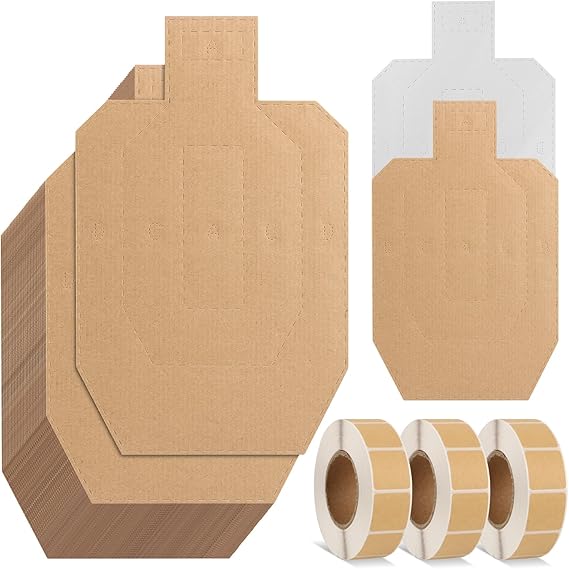 Amazon.com : 30 Pack Tactical Shooting Cardboard Targets with 3000pcs ...