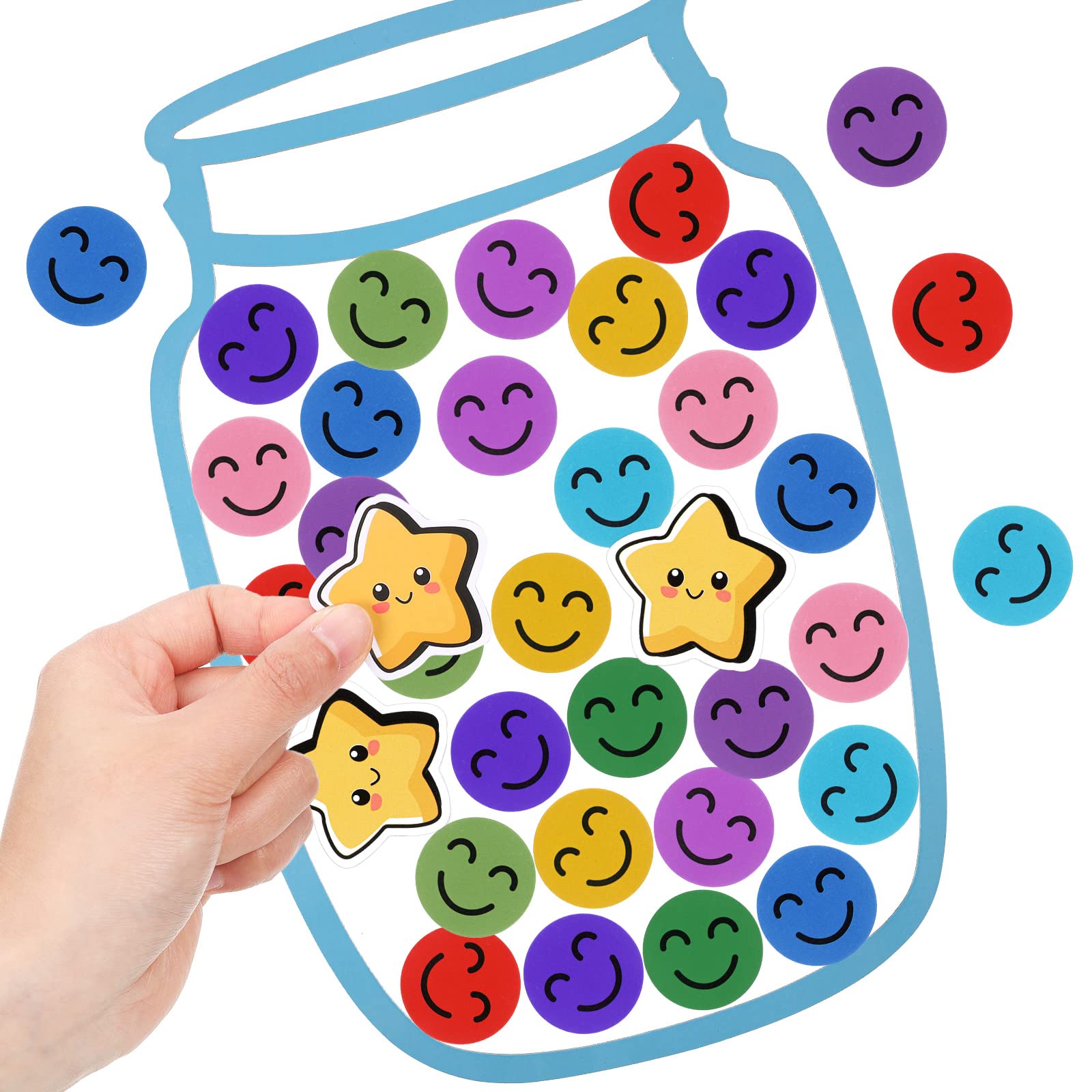 Reward Jar Magnetic Star - Classroom Behavior Management System With ...