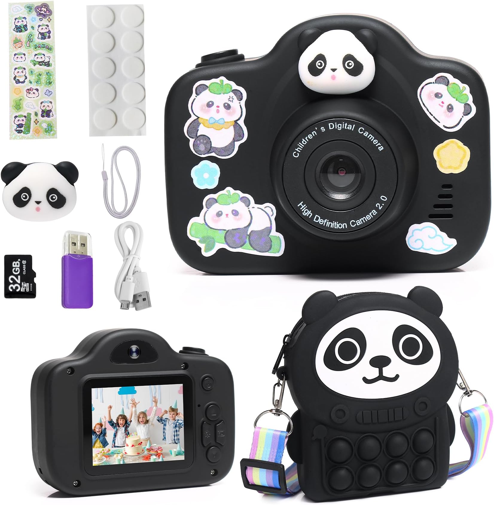 Amazon.com : Kids Camera, Christmas Birthday Gifts for Children Age 3-8 ...