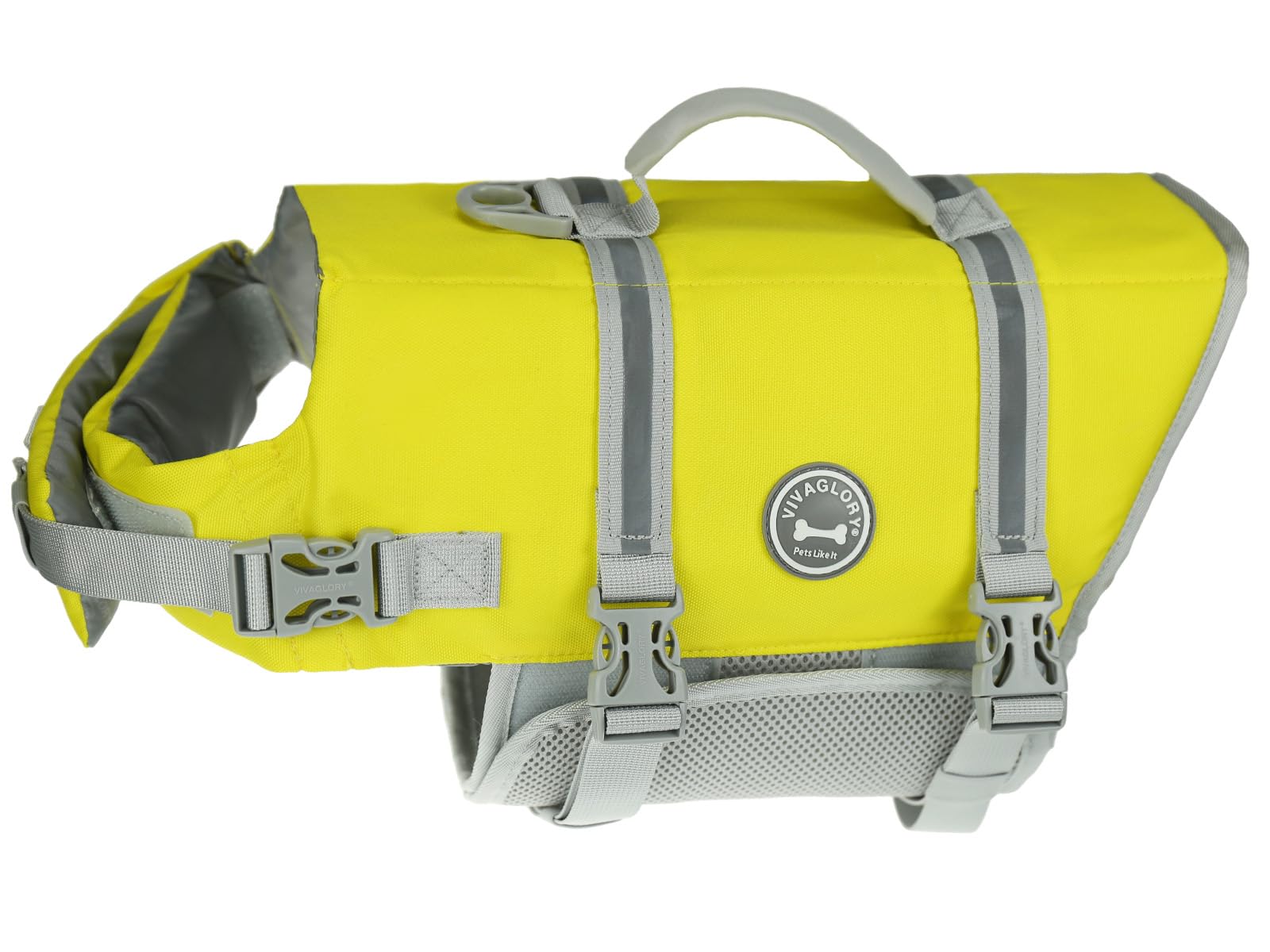 Amazon.com : VIVAGLORY Ripstop Dog Life Jacket for Small Medium Large ...