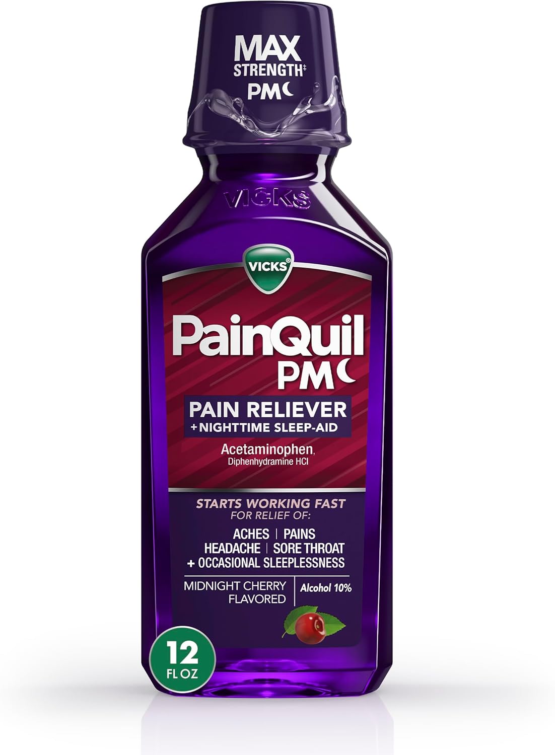 Amazon.com: Vicks PainQuil Pain Relief Acetaminophen 1000mg Max ...