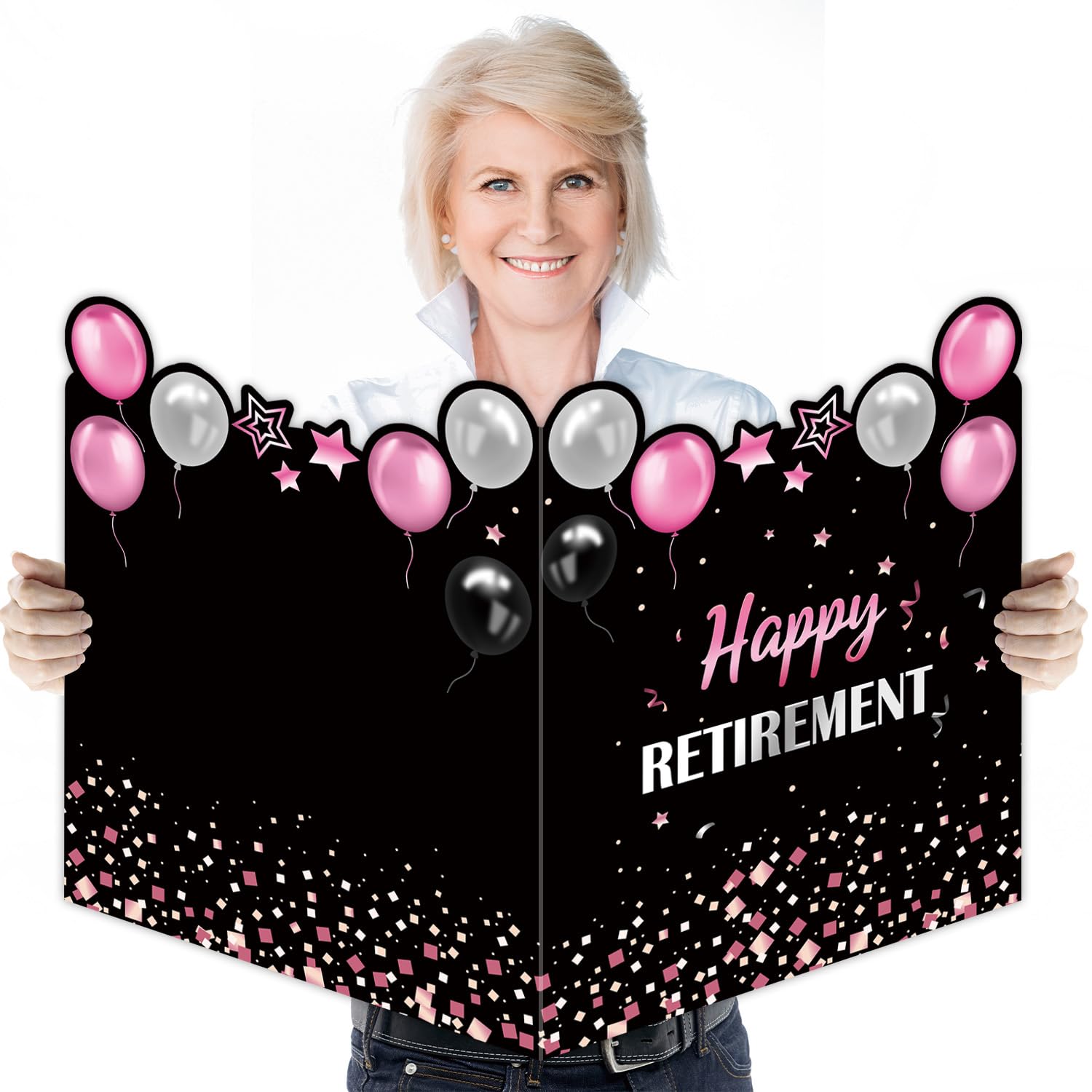 Snapklik.com : Retirement Large Greeting Card, Happy Retirement Giant ...