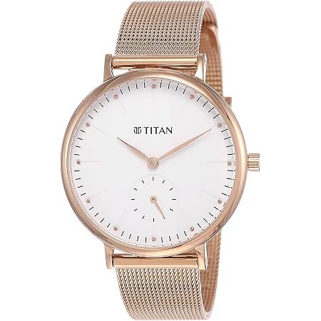 Titan Analog White Dial Women's Watch-95142WM01/NP95142WM01 : Amazon.in ...
