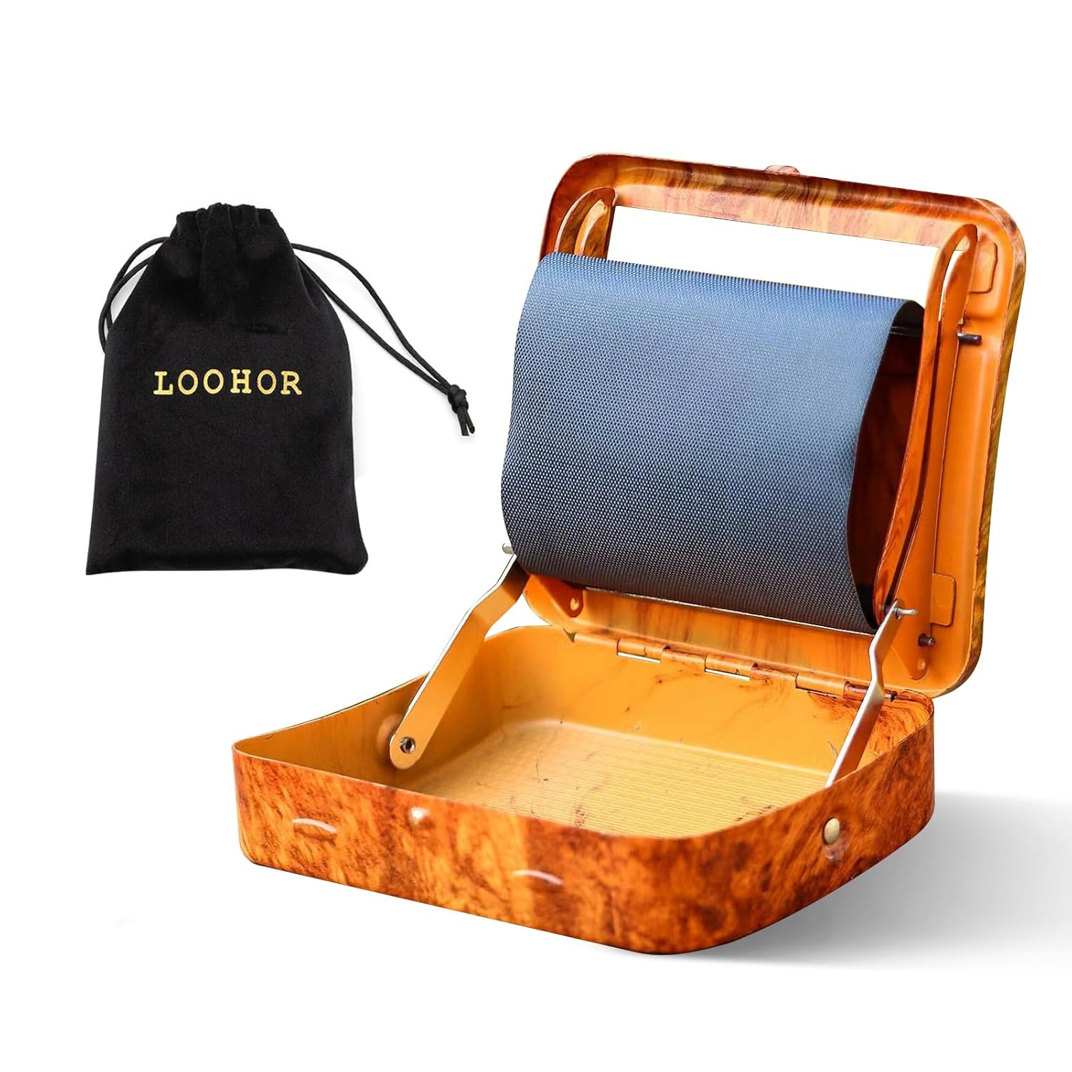 Amazon.com: Metal Cigarette Roller Cigarette Rolling Box Smoke Roller ...