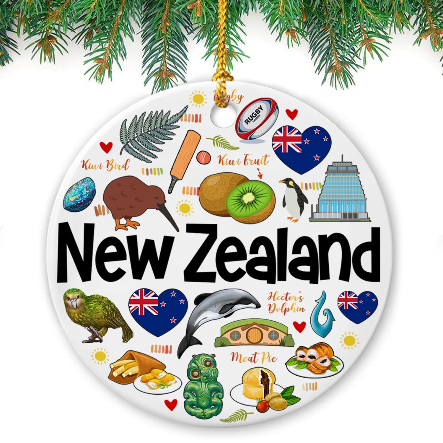 New Zealand Christmas Symbols Make It Yourself New Zealand Christmas
