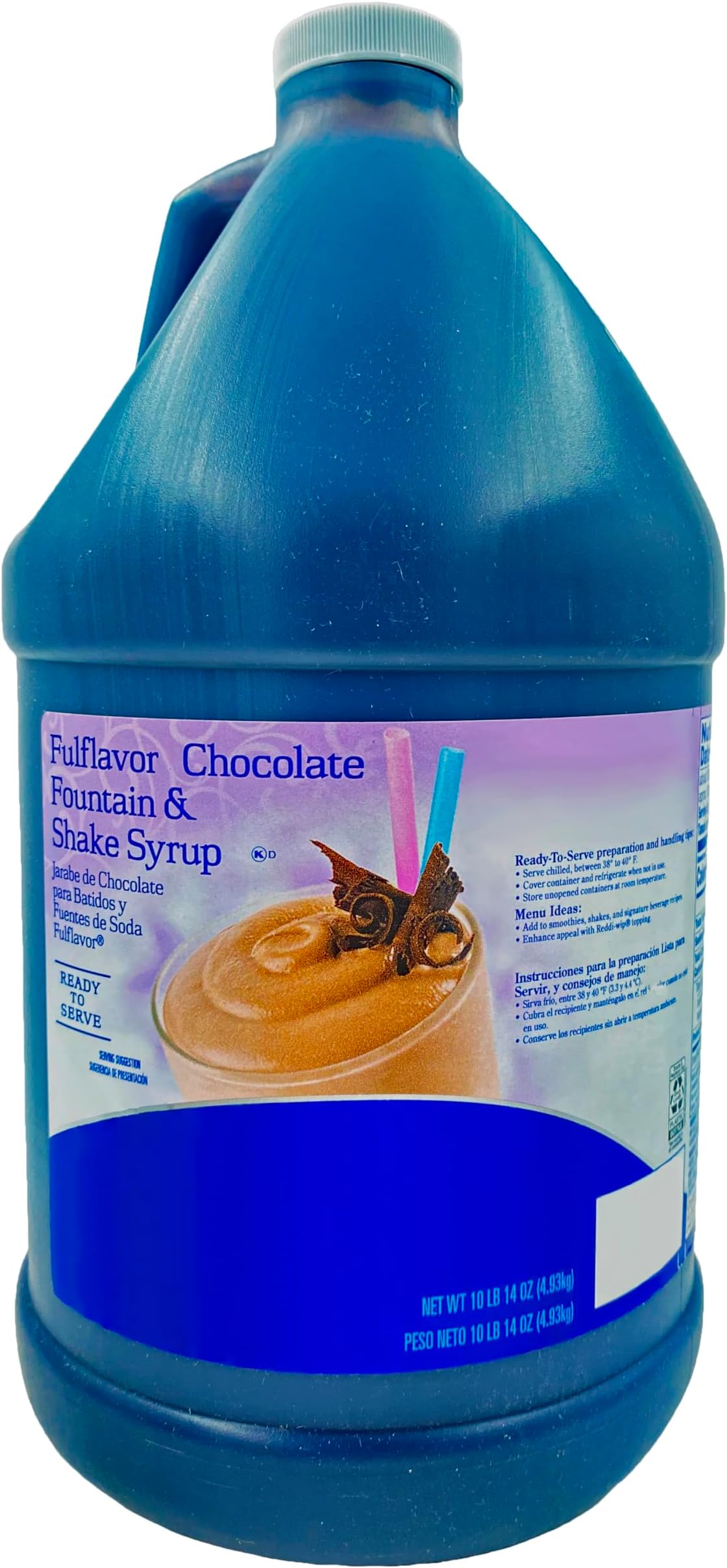 Amazon.com: Milkshake & Fountain Syrup - 1 Gallon (Cherry) : Grocery ...