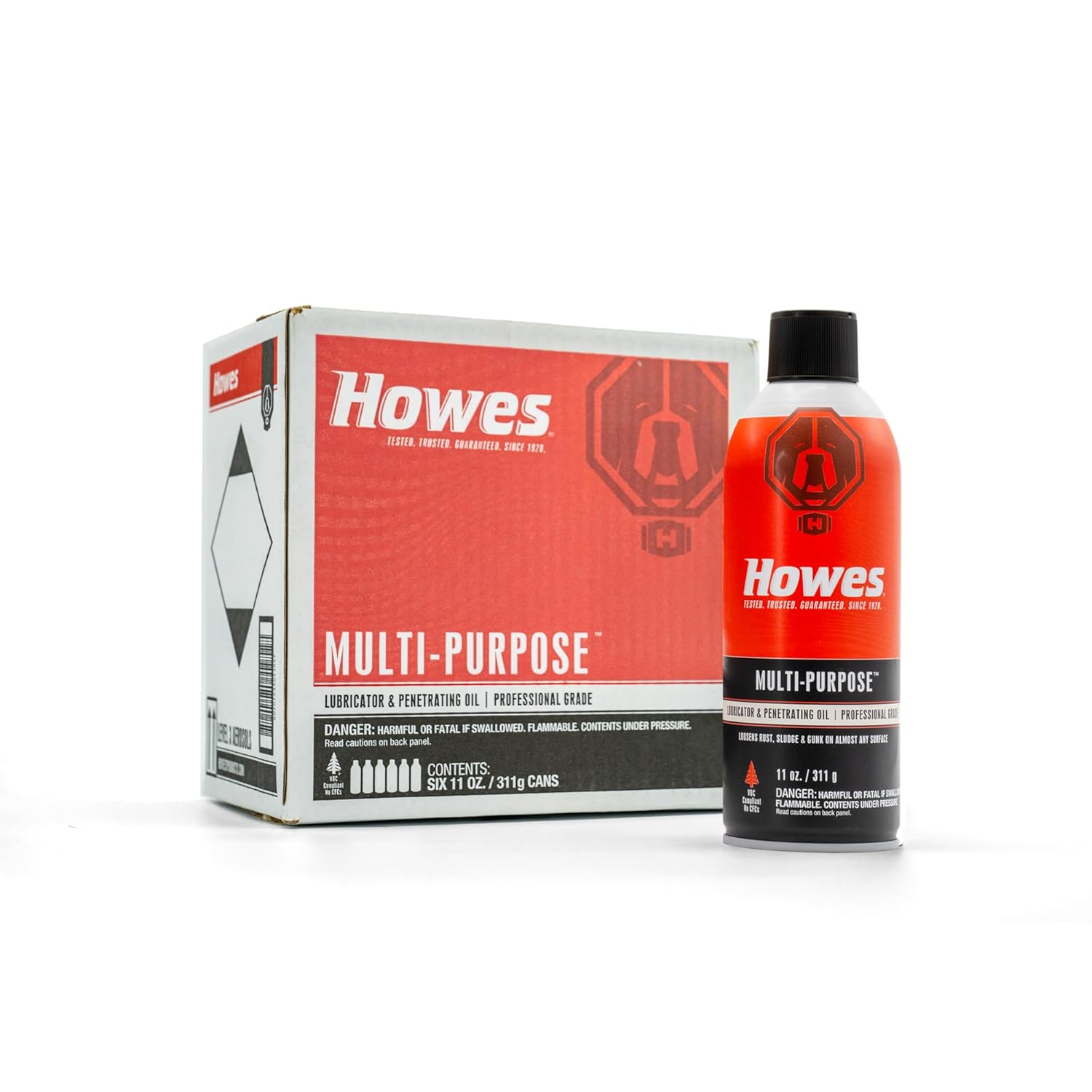 Amazon.com: Howes Multi-Purpose Lubricator & Penetrating Oil, 11oz ...