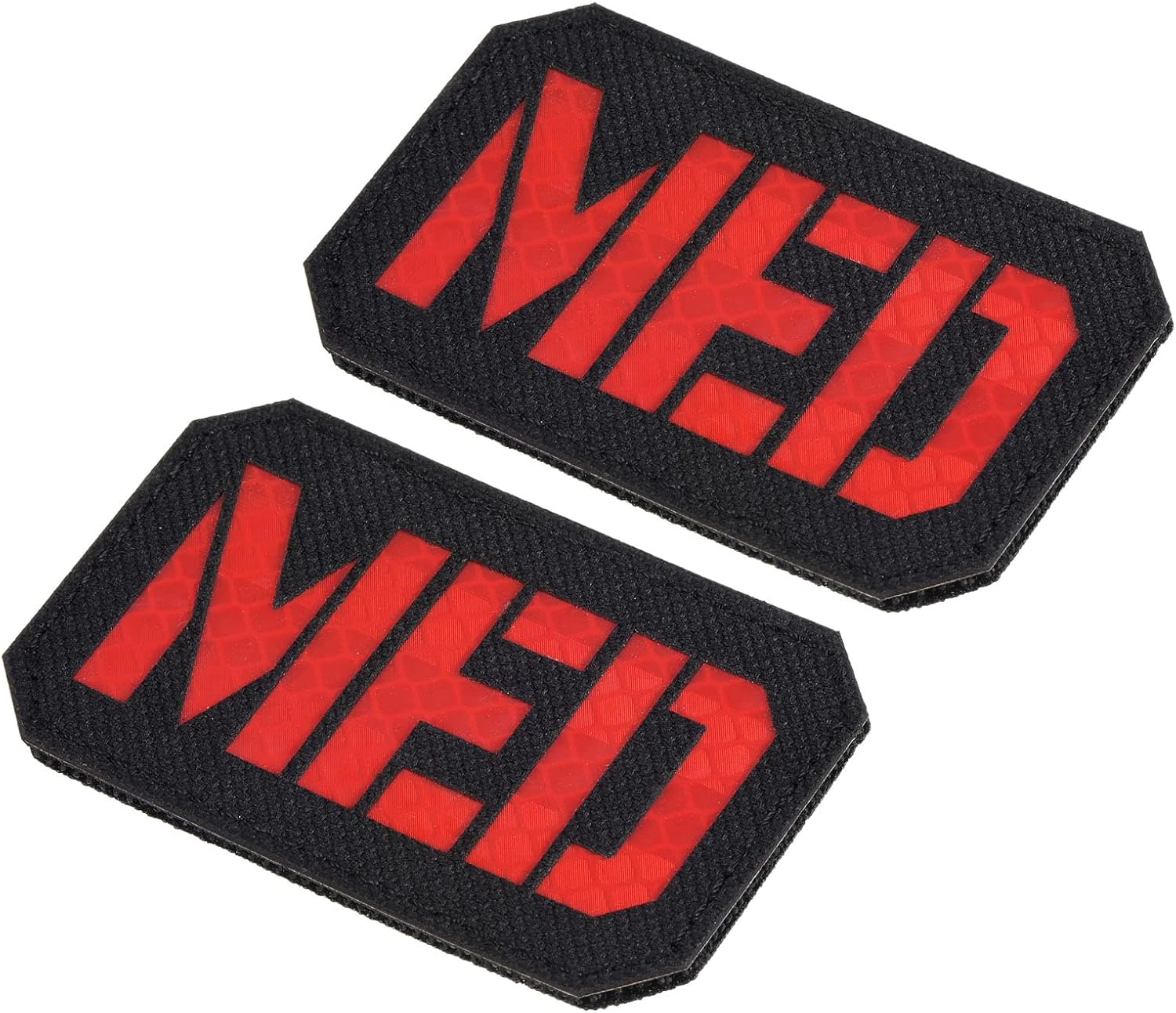 Amazon.com: PATIKIL Reflective MED Patch 2x3", 2 Pcs EMS EMT Hook and ...