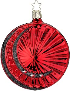 Amazon.com: Inge-Glas Disc Sunset 10173S023 German Glass Christmas ...