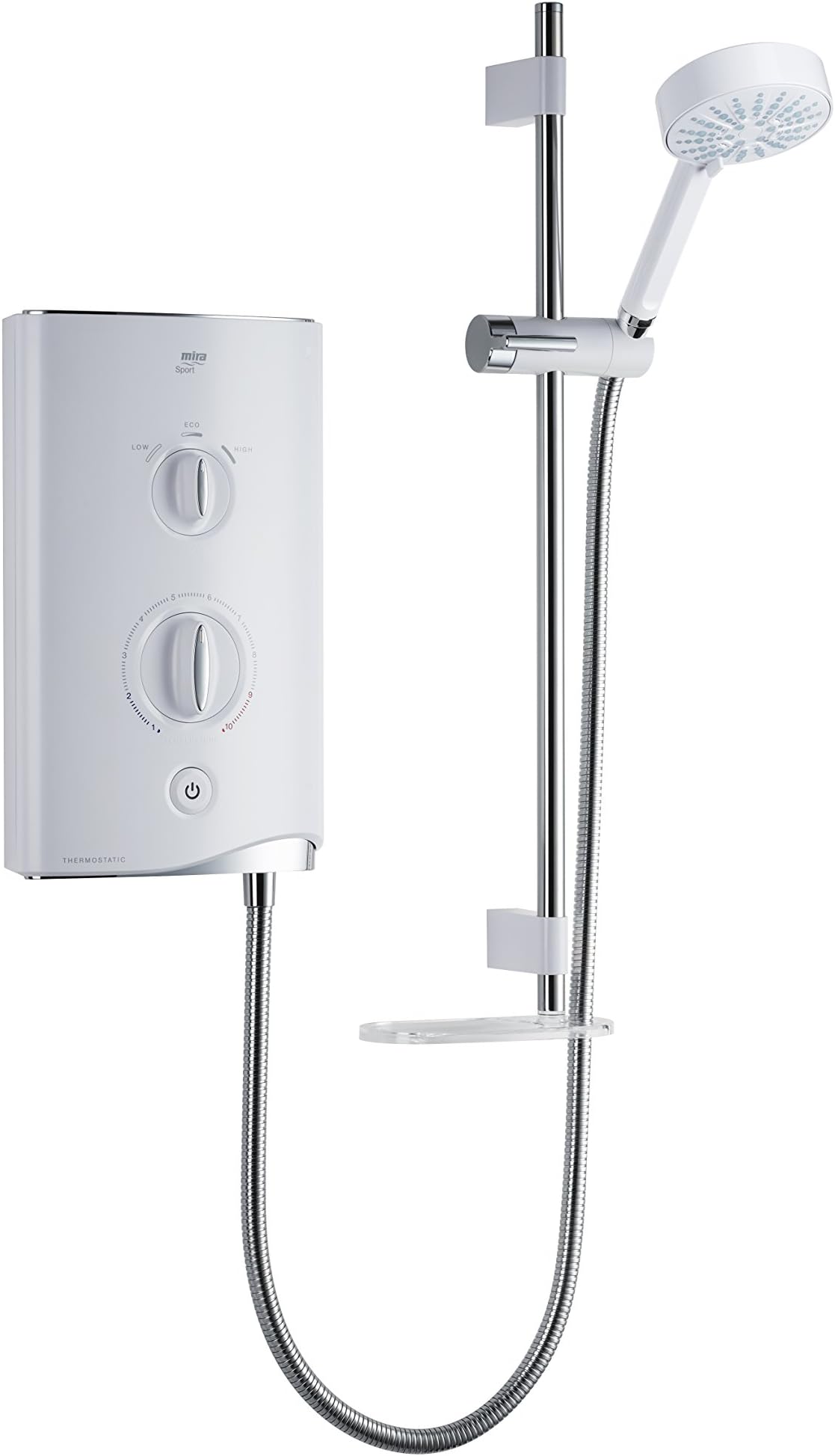 Mira Showers Sport Max Electric Shower 10.8 KW Electric Shower White ...