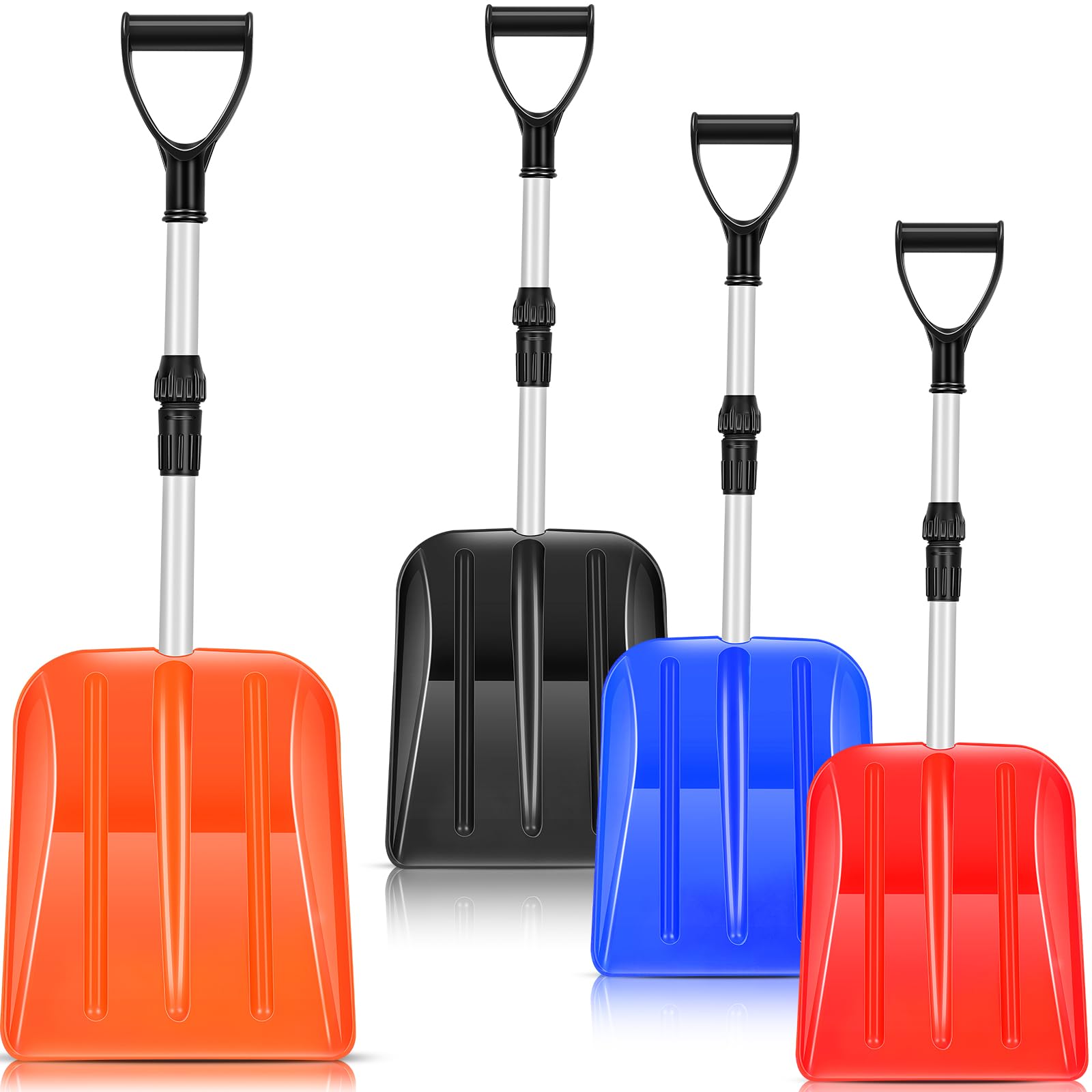 Amazon.com : Lasnten 4 Pcs Kid's Snow Shovel Plastic Digging Shovel ...