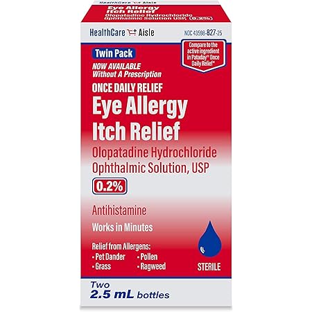 Amazon.com: Pataday Once Daily Relief Allergy Eye Drops by Alcon, for ...