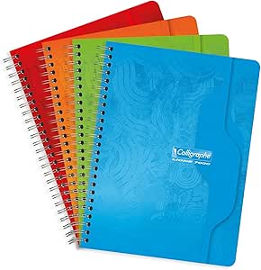 Calligrapher 403C A Spiral Notebook (a Clairefontaine Brand) - 17x22 cm ...
