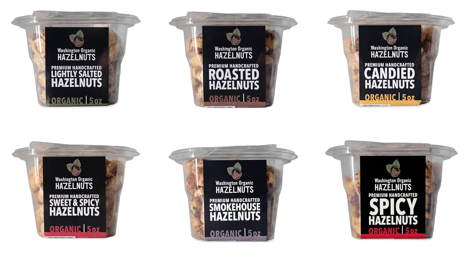 Amazon.com : Organic Hazelnut 6 Pack Snack (Variety Pack) : Grocery ...