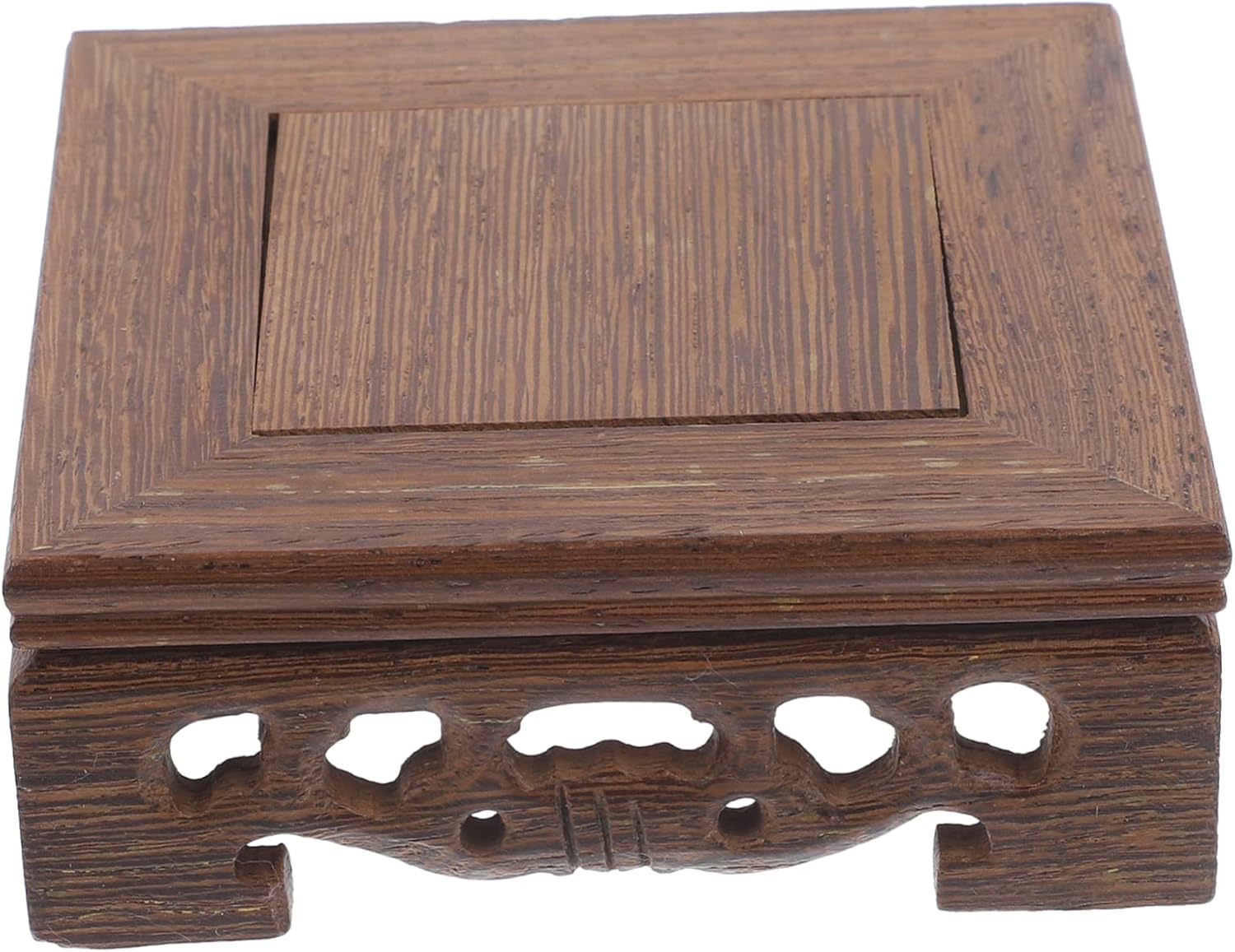 Amazon.com: RORPOIR Exquisitely Carved Wooden Storage Rack Antique Pot ...