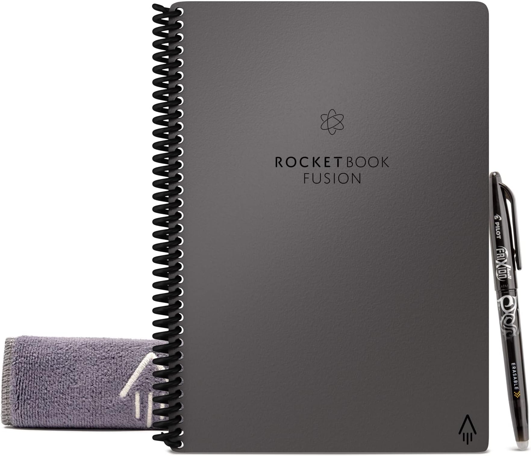 Amazon.com : Rocketbook Fusion Smart Reusable Executive-Size Notebook ...