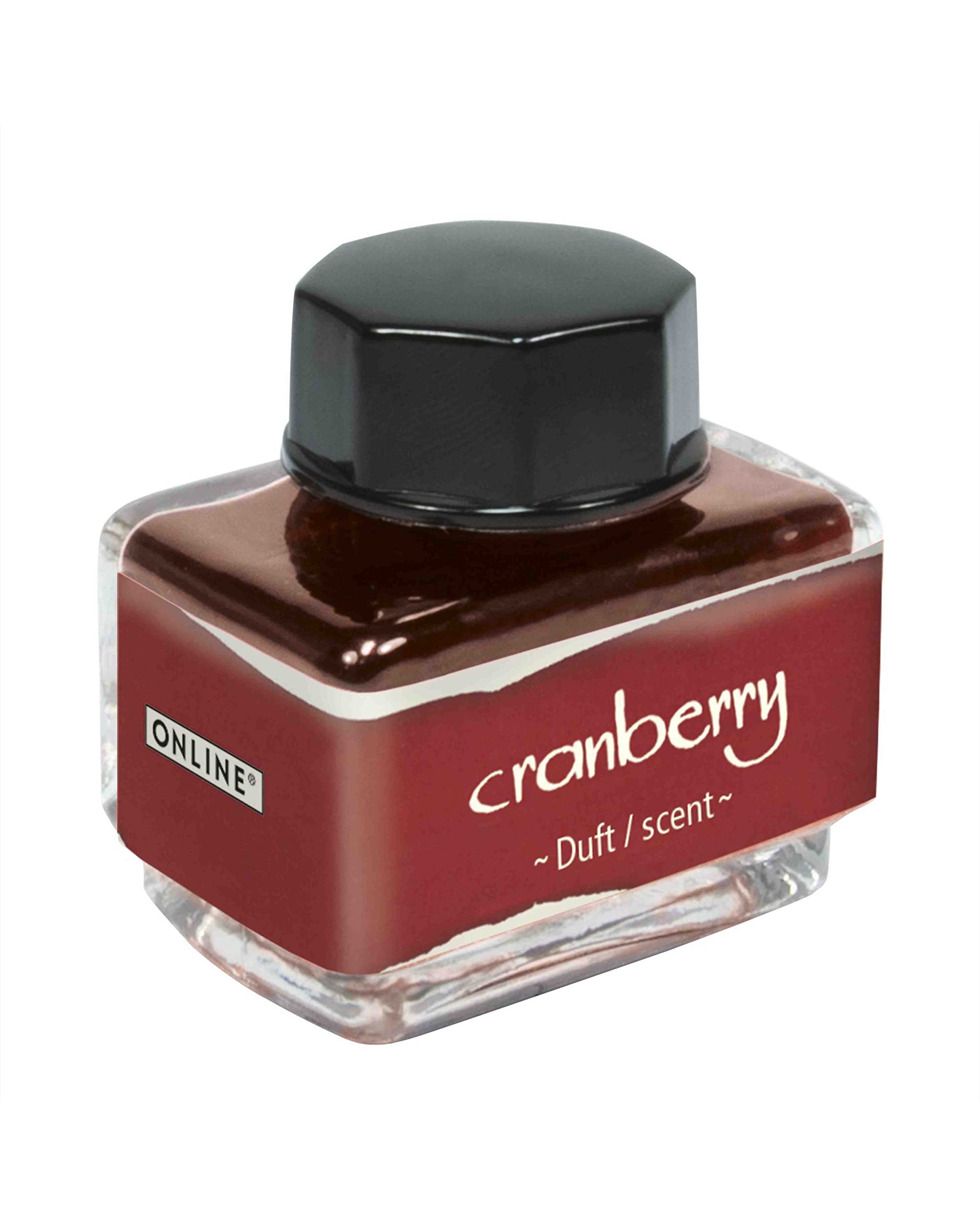 ONLINE Ink of The Senses Red, Ink Bottle 15 ml, Colourful Fountain Ink ...