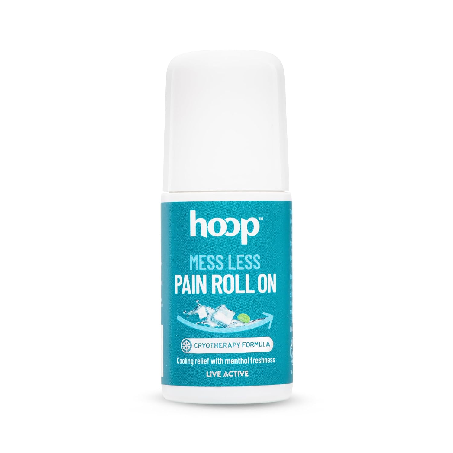 hoop Mess Less Pain Relief Roll On | Cryotherapy Cooling for Instant ...
