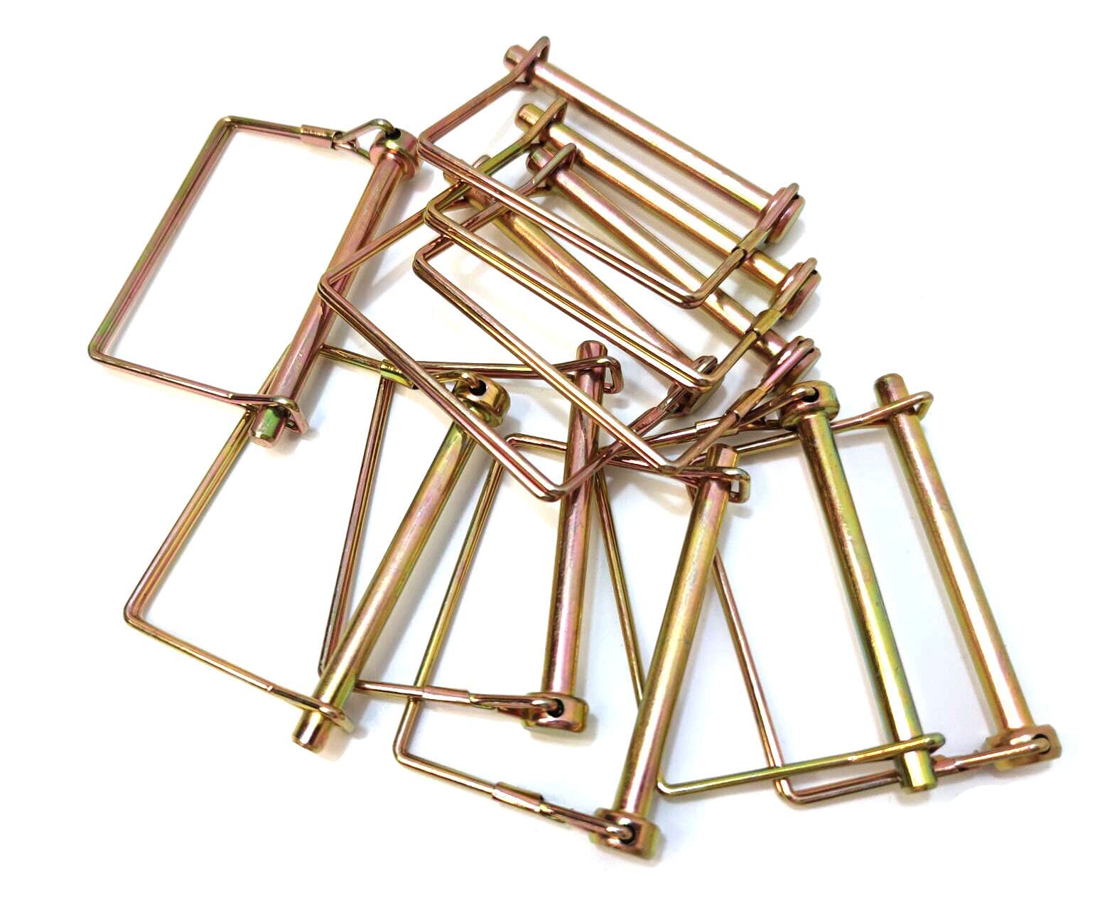 Snapklik.com : 10 Pack Heavy Duty Coupler Pin 1/4",Trailer Coupler Pin ...