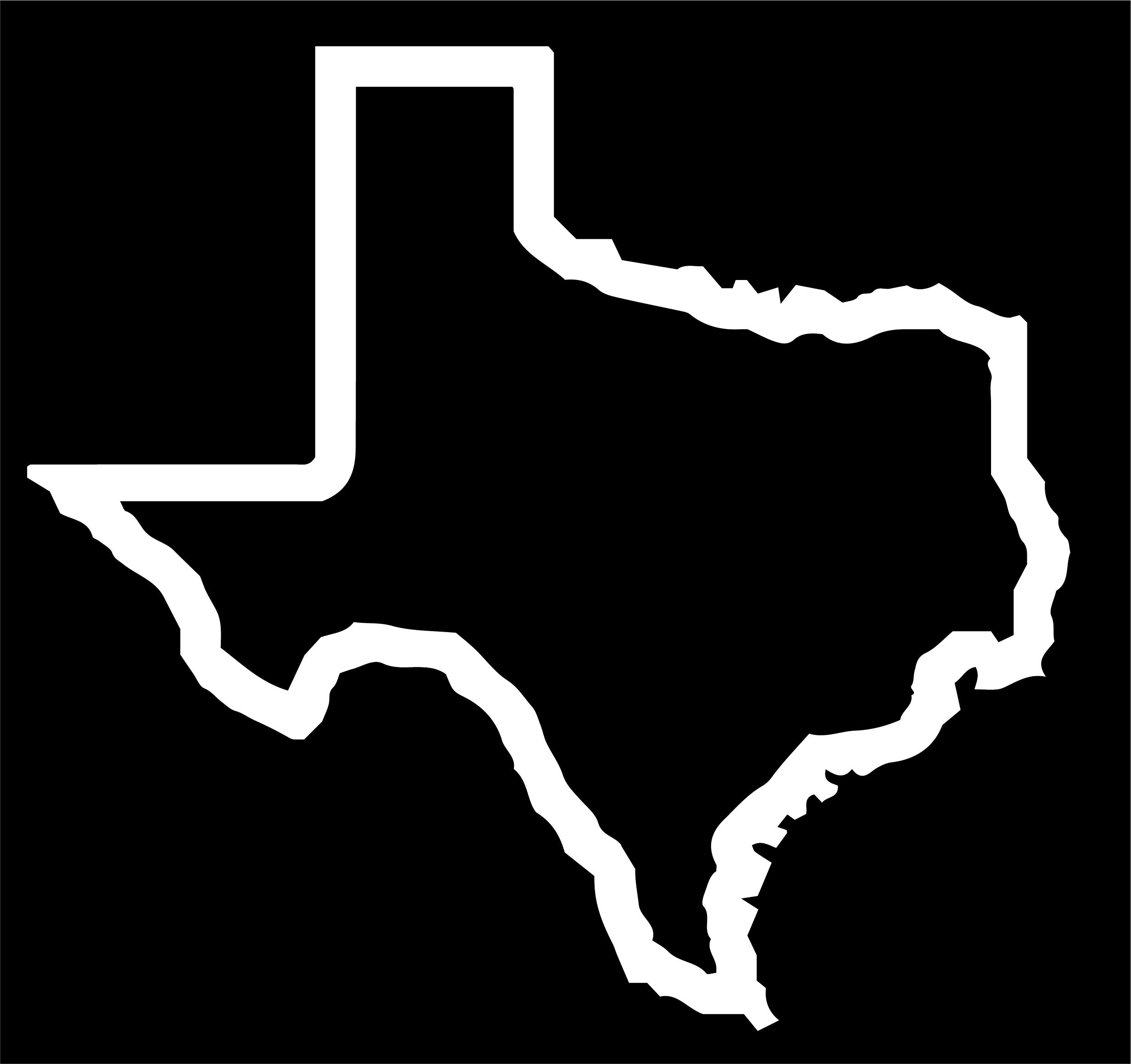 Amazon.com: Texas State Sticker Decal Car Truck Window Laptop | White ...