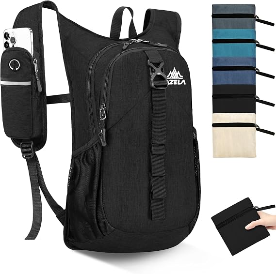 Amazon.com : Seektop 15L Small Hiking Backpack for Women Men, Foldable ...