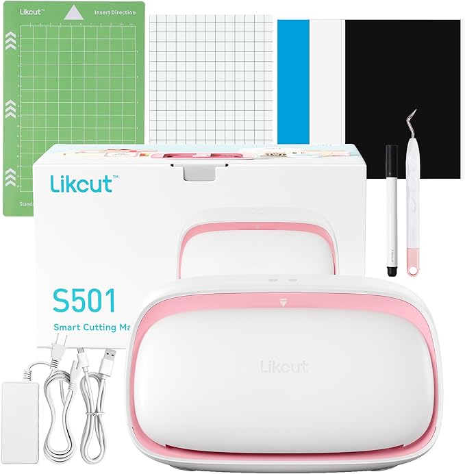 Amazon.com: Likcut Vinyl Cutter Machine, Upgrade Cutting Machine Glee ...