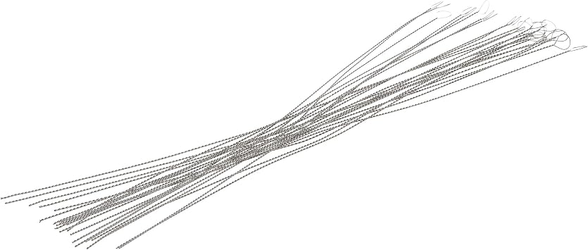 Amazon.com: Griffin Soft Twisted Wire Needles, Fine Flexible Beading ...