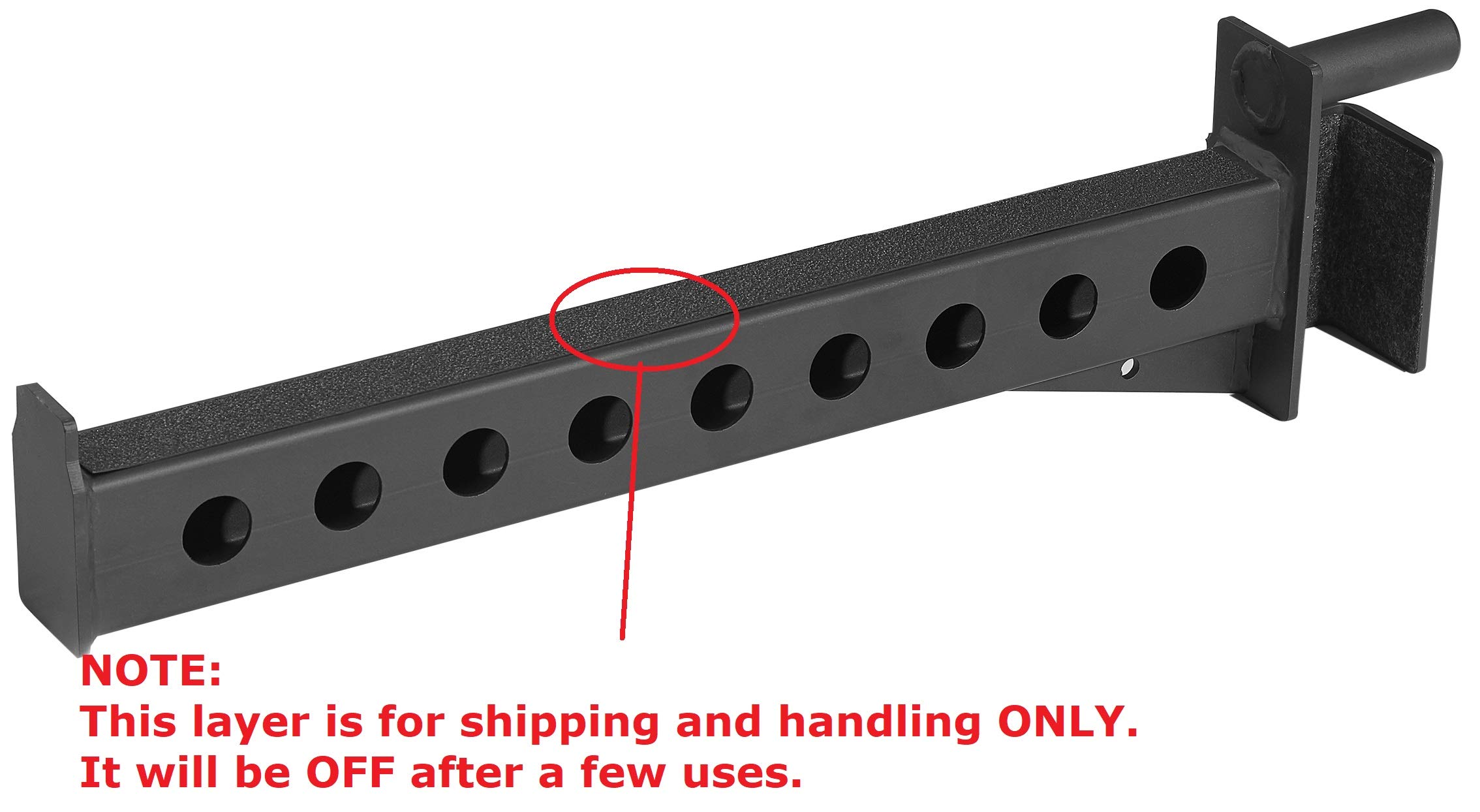 HulkFit Multi-Function Power Cage Rack Crossfit Attachments, J-Hooks ...