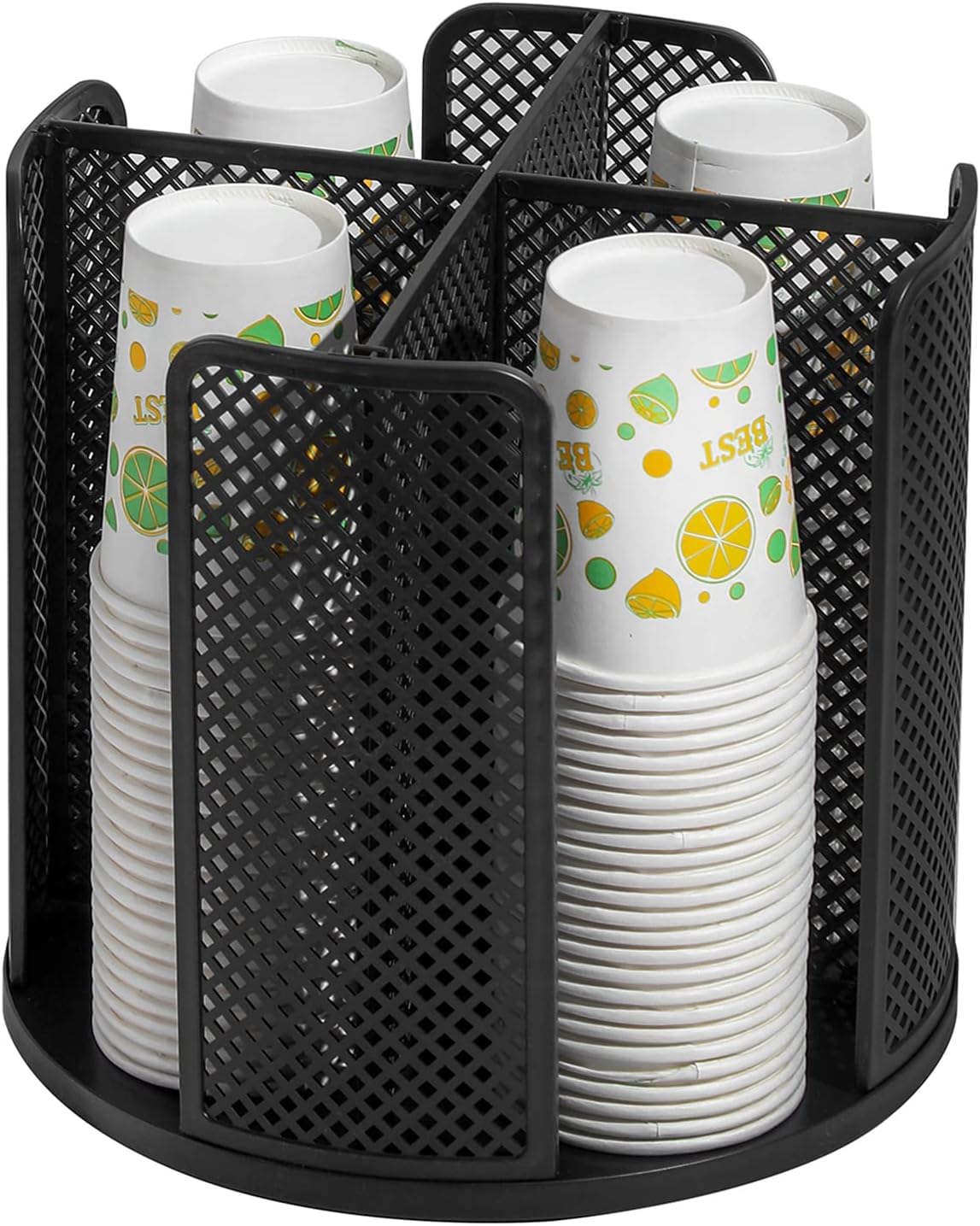 Amazon.com: Heagoale Paper Cup and Lid Holder Plastic Cup Storage ...