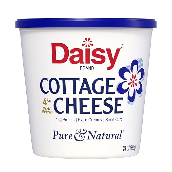 Amazon.com: Daisy, 4% Cottage Cheese, 24 oz : Grocery & Gourmet Food