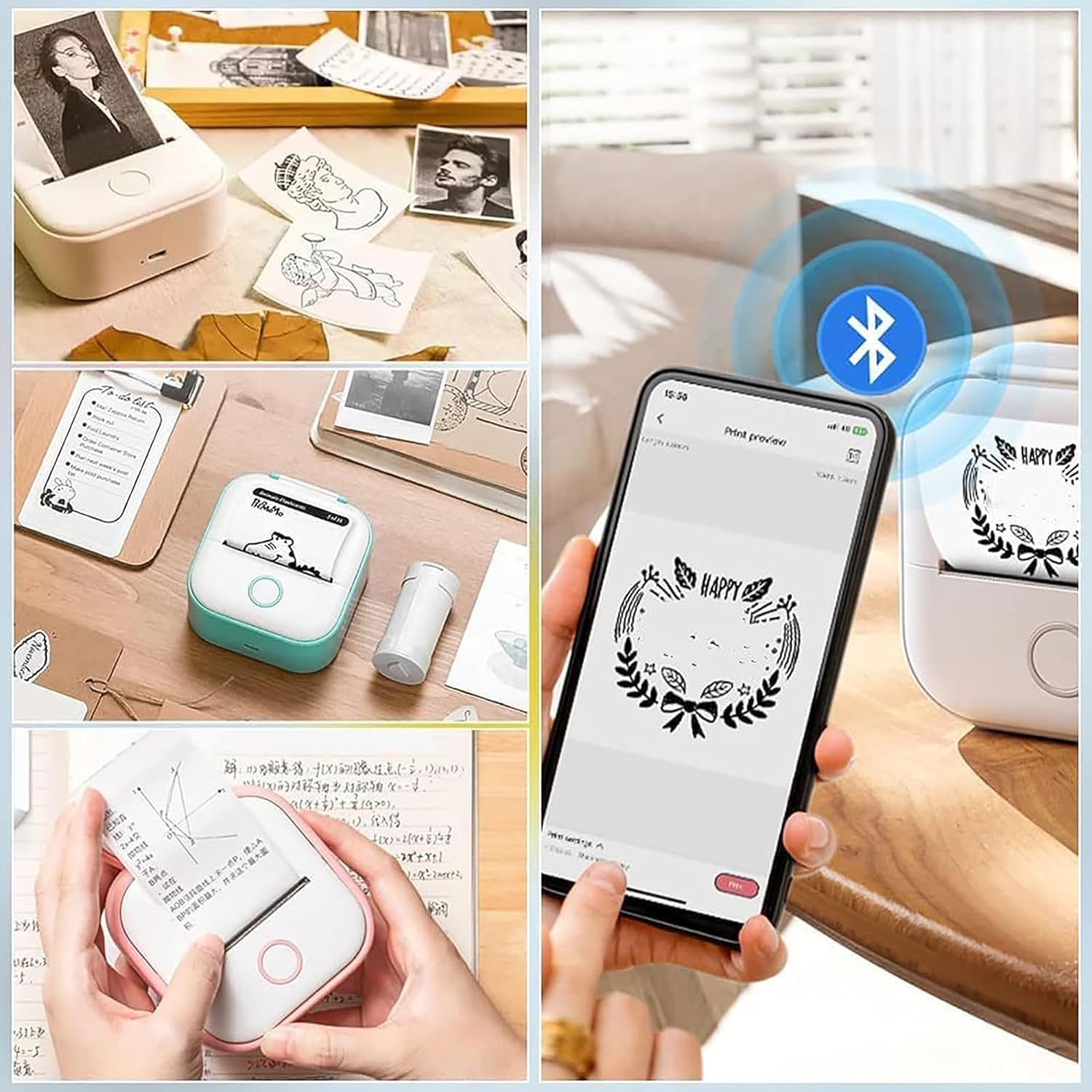 Endlapin Note Buddy Printer, 2023 nueva impresora portátil Notebuddy ...