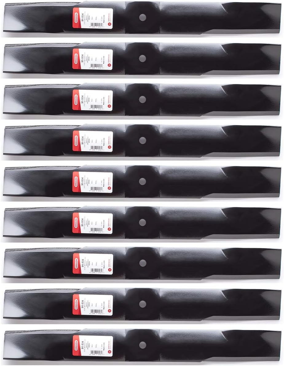 Amazon.com : Rotary (9) 13464 Mower Blades Grasshopper 320245, 320243 ...
