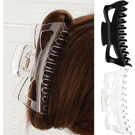 Amazon.com: Antmoilios Extra Large Claw Clips for Thick Hair, 6.3 Inch ...