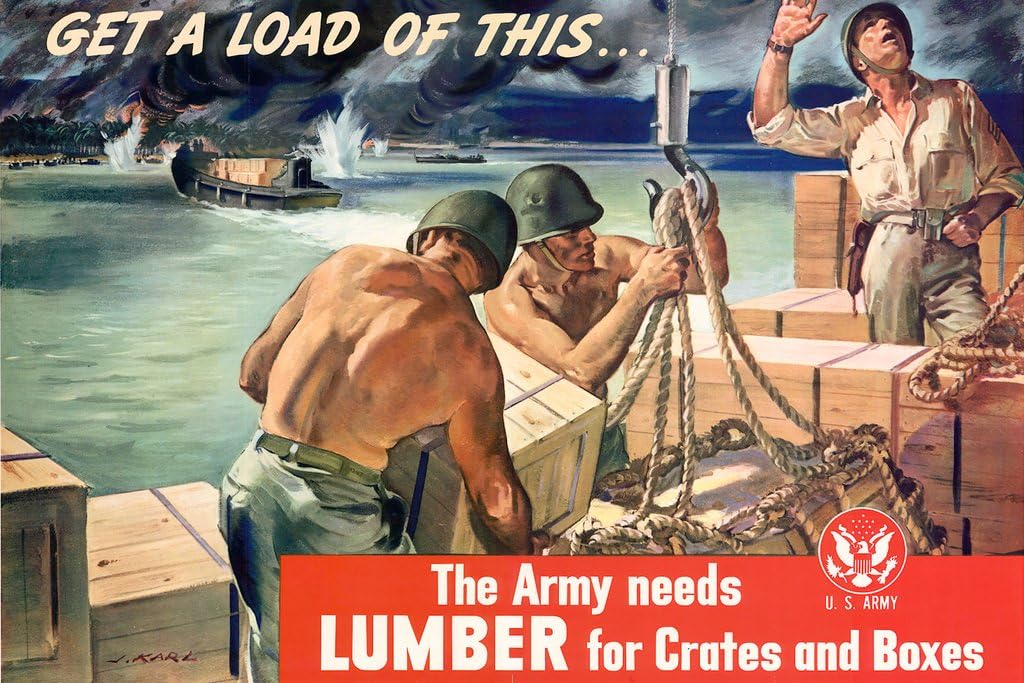 Amazon.com: Get a Load of This WPA War Propaganda Cool Wall Decor Art ...
