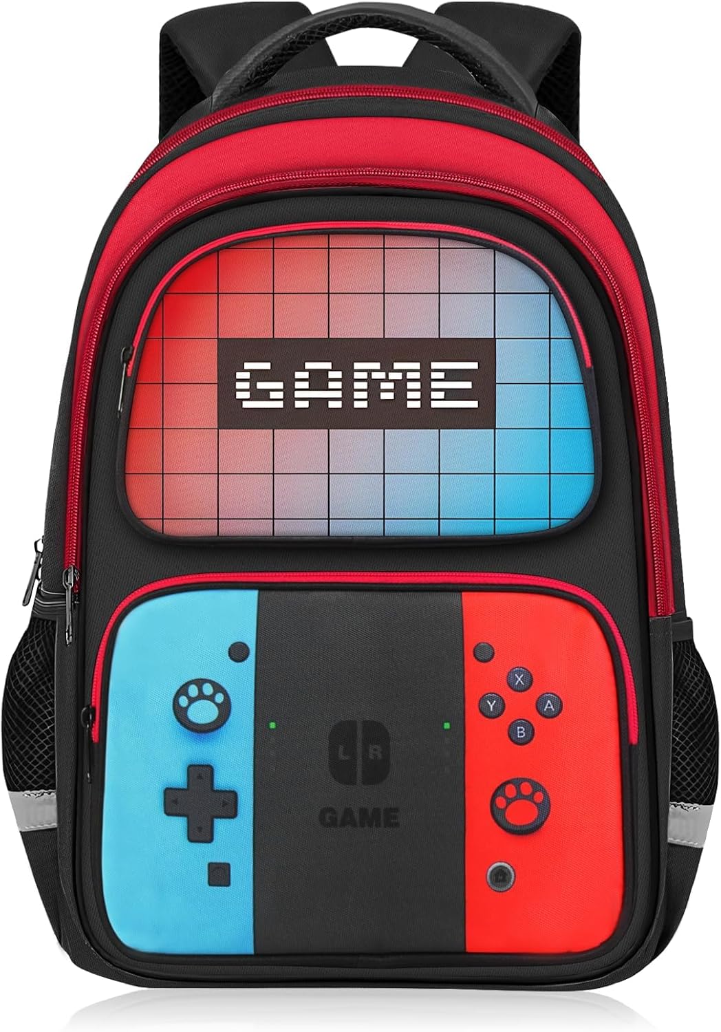 Amazon.com | TILYTADLY School Backpack for Boys - HFHTDC Gamer Boys Backpack for Kids Children ...
