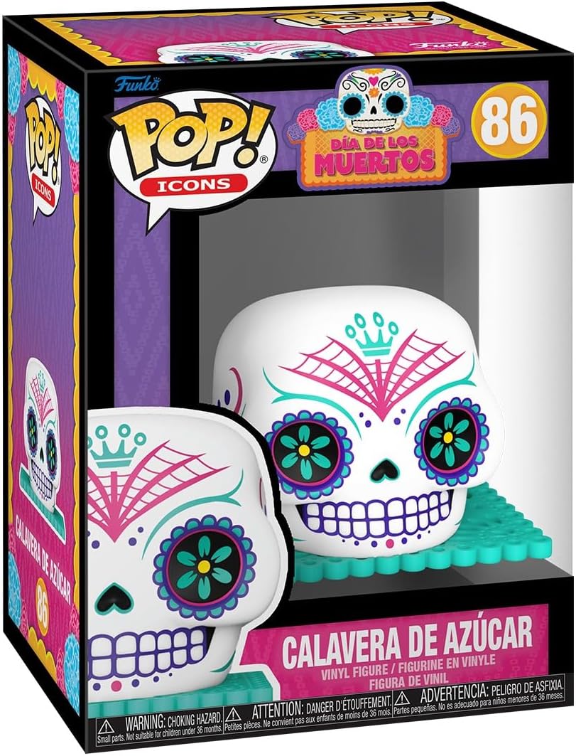 Amazon.com: Funko Pop! Icon: ‎Día de Los Muertos - Calavera de Azúcar ...